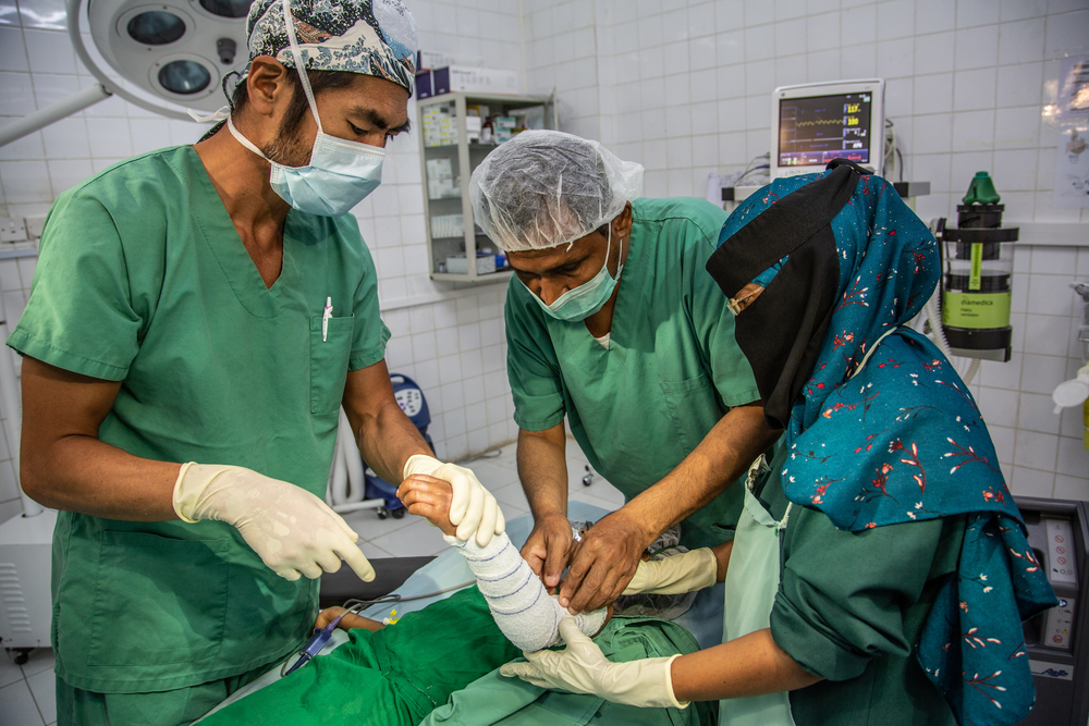 Yemen: Take a tour of our surgical hospital in Mocha | MSF UK